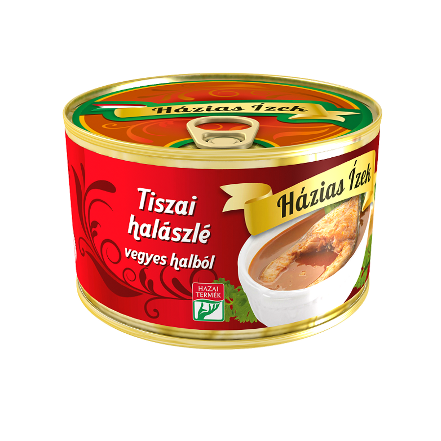 Házias Ízek Tiszai Halászlé vegyes halból 400g - 1 karton= 6db - Alföld íze